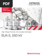 Hitachi GIS (Gas Insulated Switchgear) | PDF | Electrical Substation ...