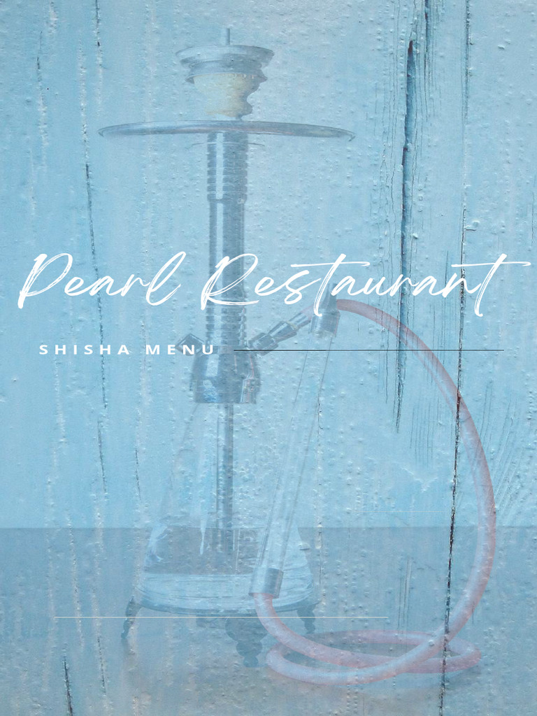 Shisha Menu .PDF Compressed | PDF
