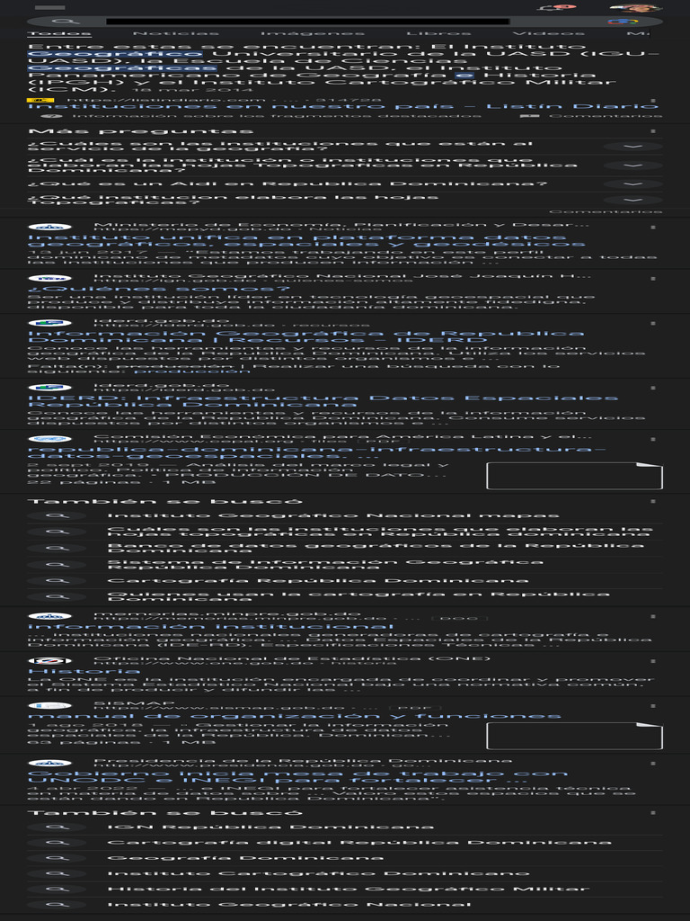 Cuáles Son Las Instituciones Relacionadas Con La Producción y Análisis de Datos e Informaciones ...