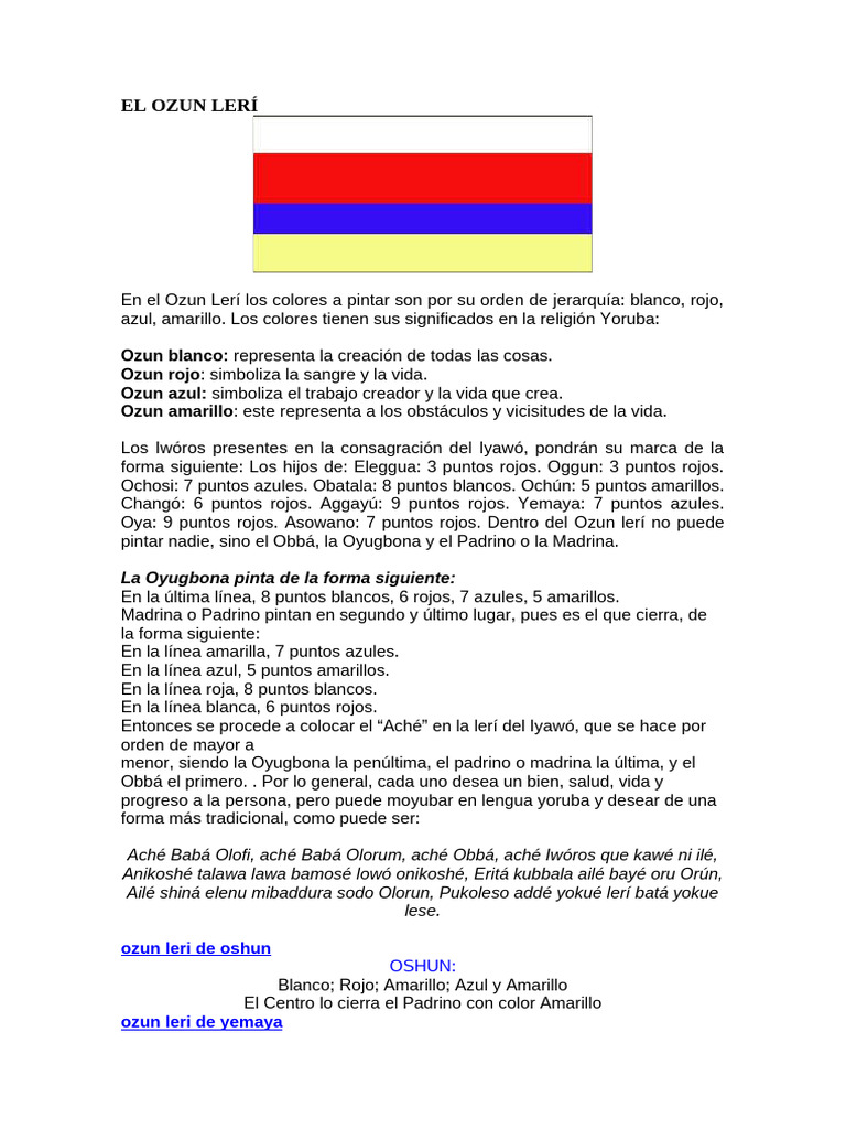 Ozun Leri | PDF | Religión étnica | Deidades