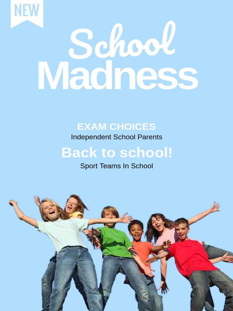 Creative School Magazine Template | PDF