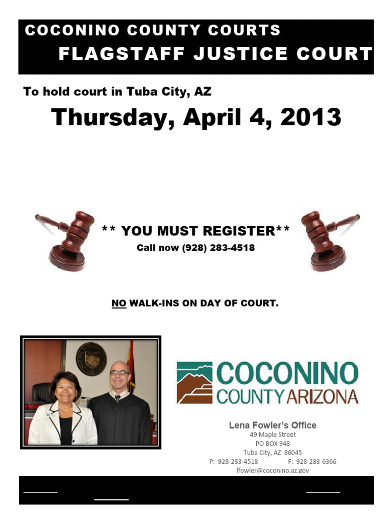 TCJustice Court Flyer 0404 | PDF