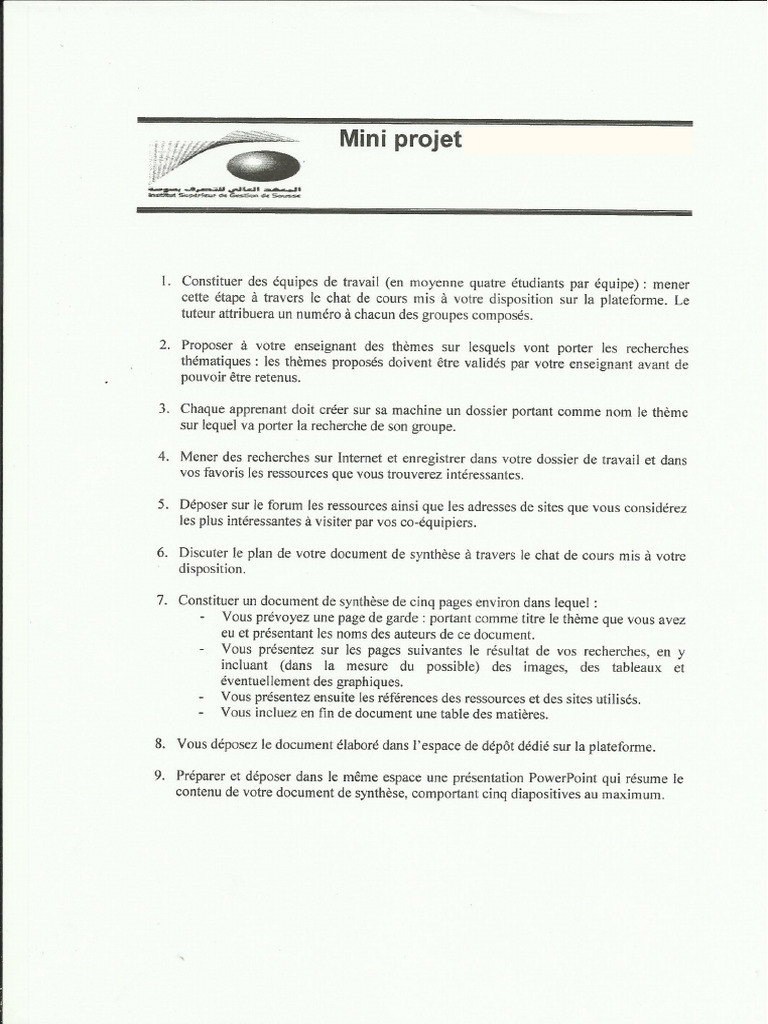 Mini Projet | PDF