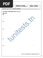 Devoir de Synthèse N°1 Collège Pilote Avec Correction - Anglais - 9ème ...