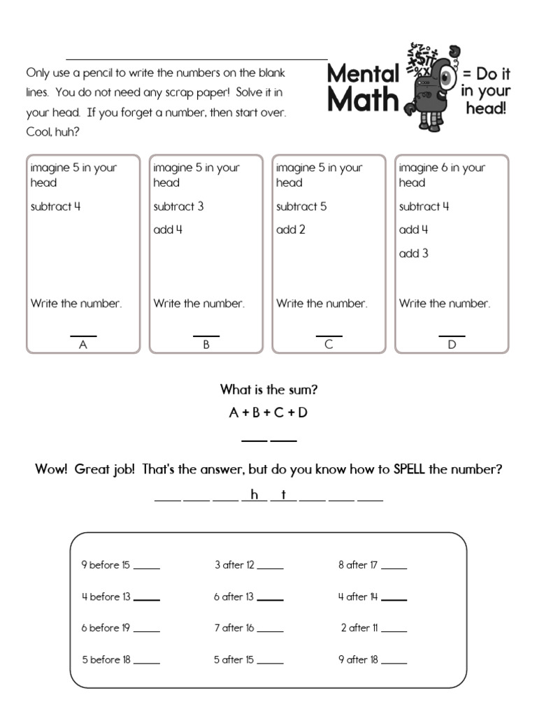 MathWorksheetsGrade2 10 7 | PDF