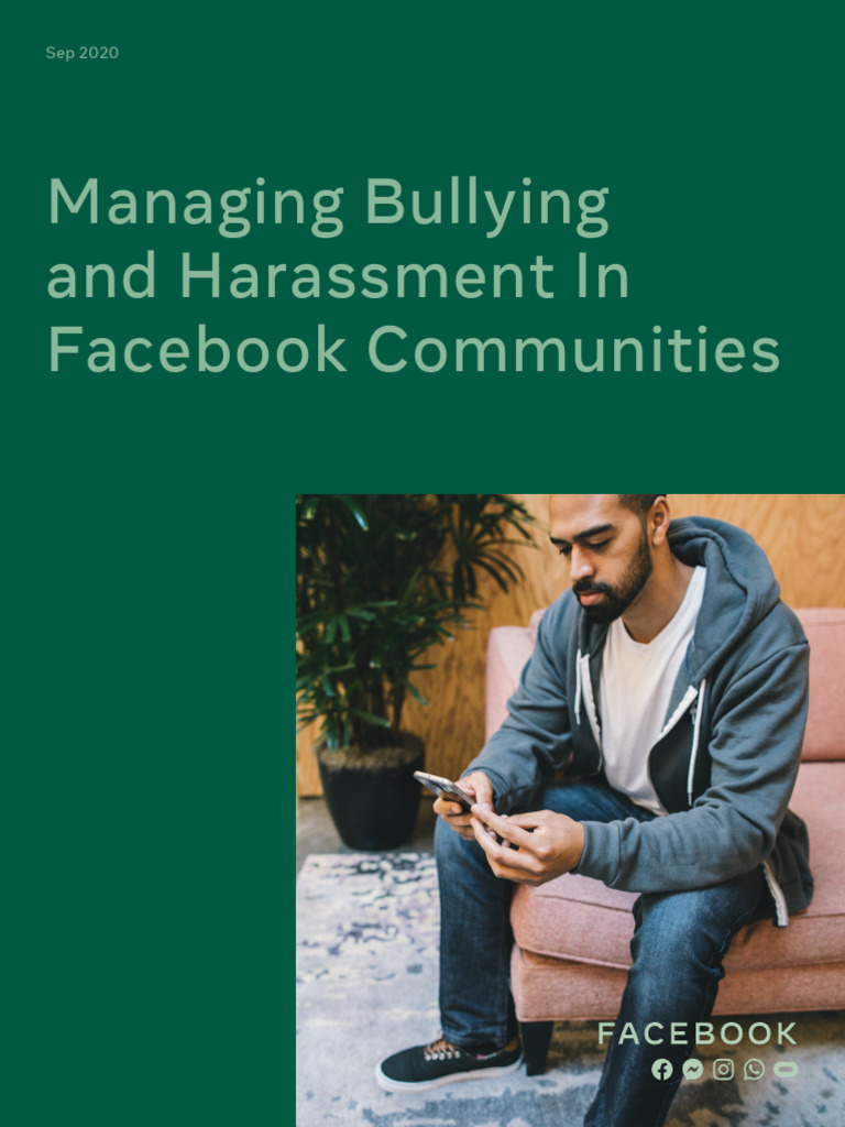 Managing Bullying and Harassment in Facebook Communities | PDF ...