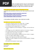 Top 100 English Novels List | PDF | Victorian Literature | Novels