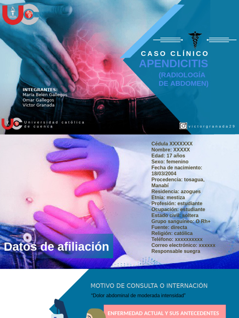 Appendicitis Template | PDF | Medicina CLINICA | Enfermedades y trastornos