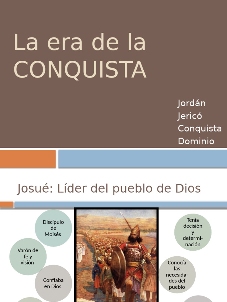 Conquista de Jericó y el Jordán | PDF