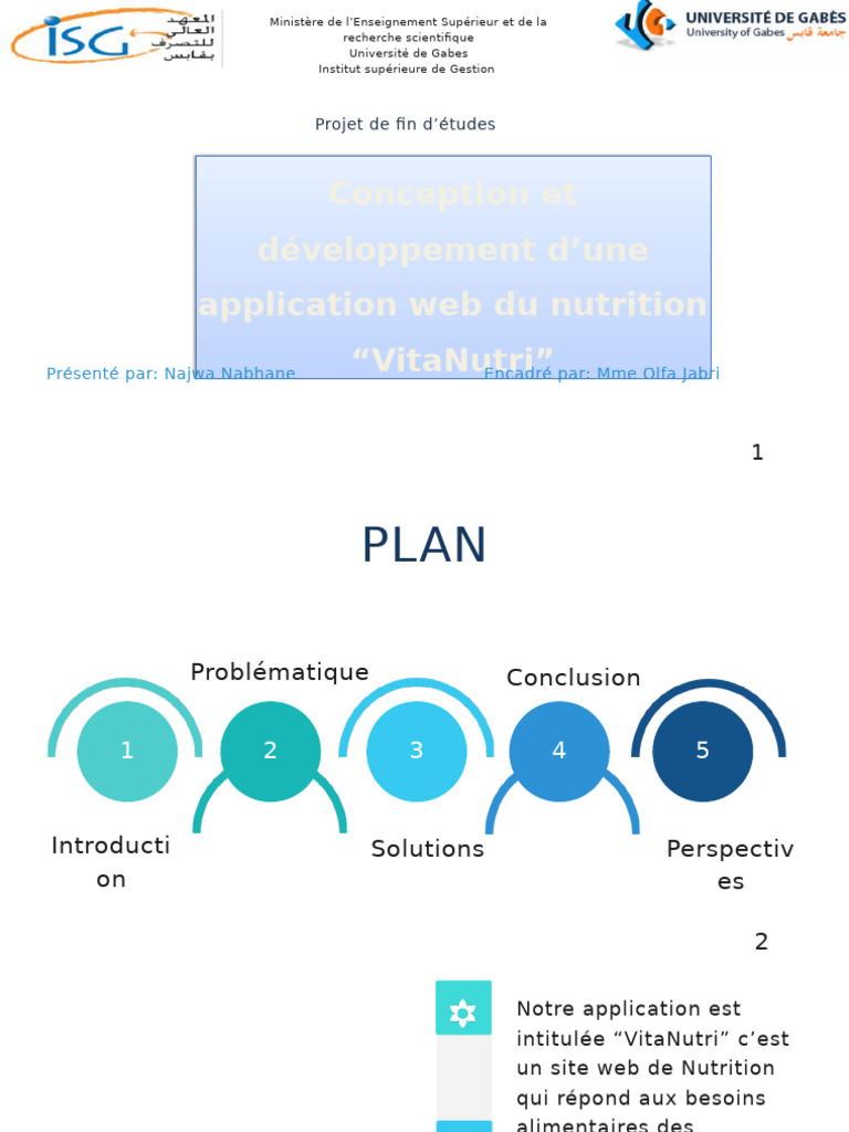 Application web de nutrition VitaNutri | PDF | Nutrition | Régime et ...