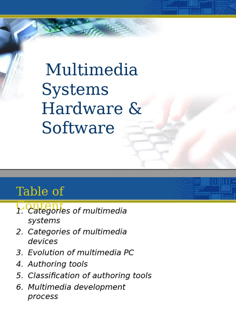 Multimedia Systems Hardware and Software | PDF | Software Testing ...