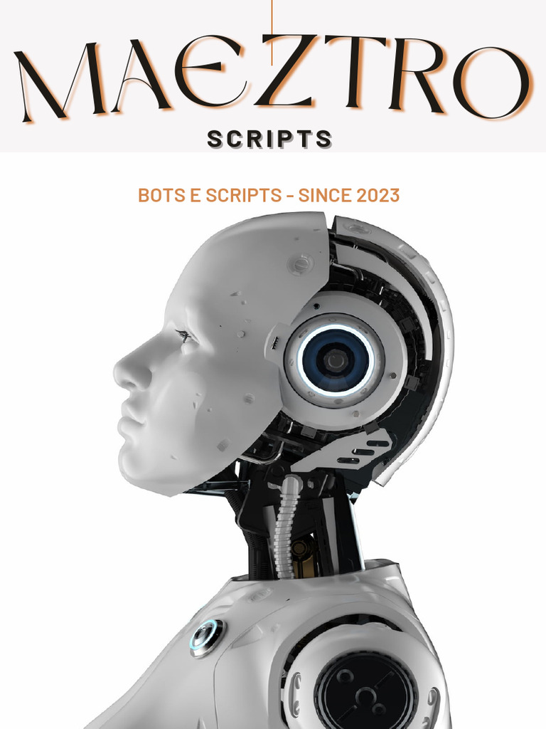 Catálogo Maeztro | PDF | Linguagem de script | Bot de internet