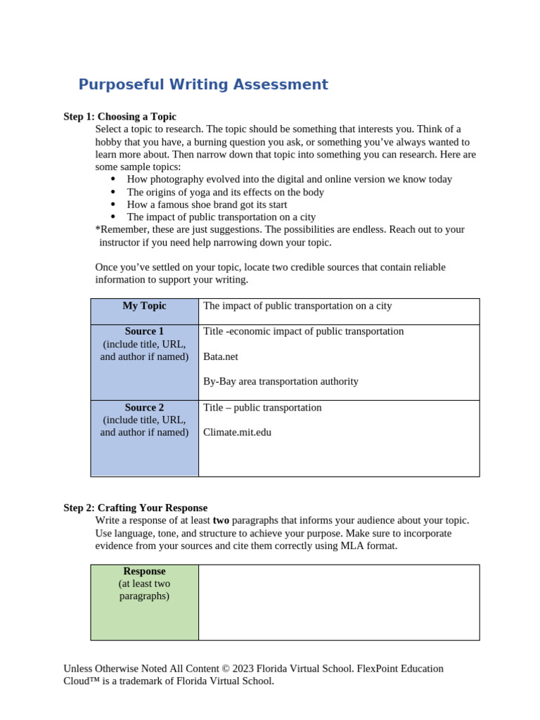 01 03 Purposeful Writing Pdf Cognitive Science Cognition