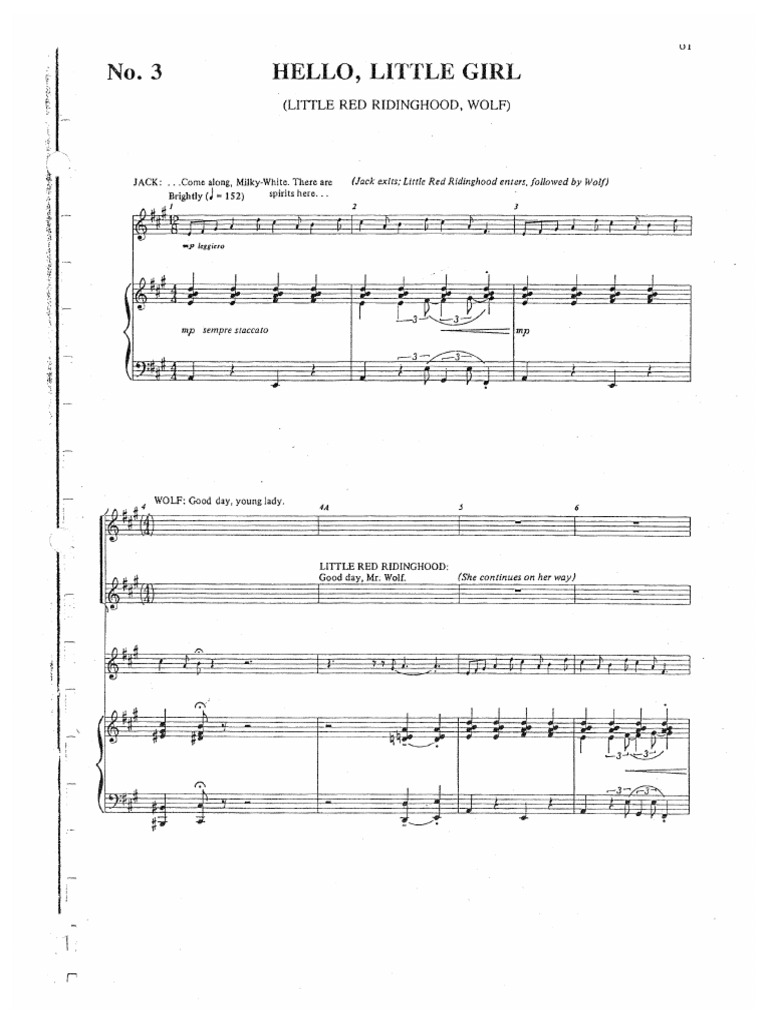 01 Hello Little Girl | PDF