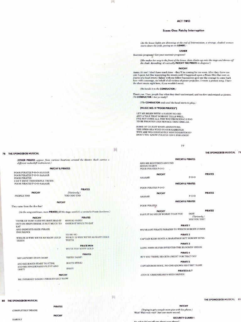 SpongeBob Act 2 | PDF