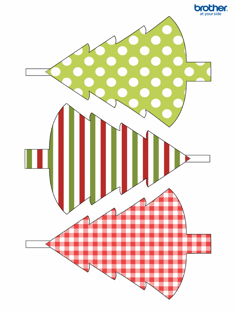 Christmas Tree Bunting 1 en | PDF