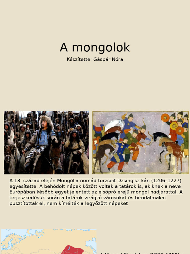 A Mongolok | PDF