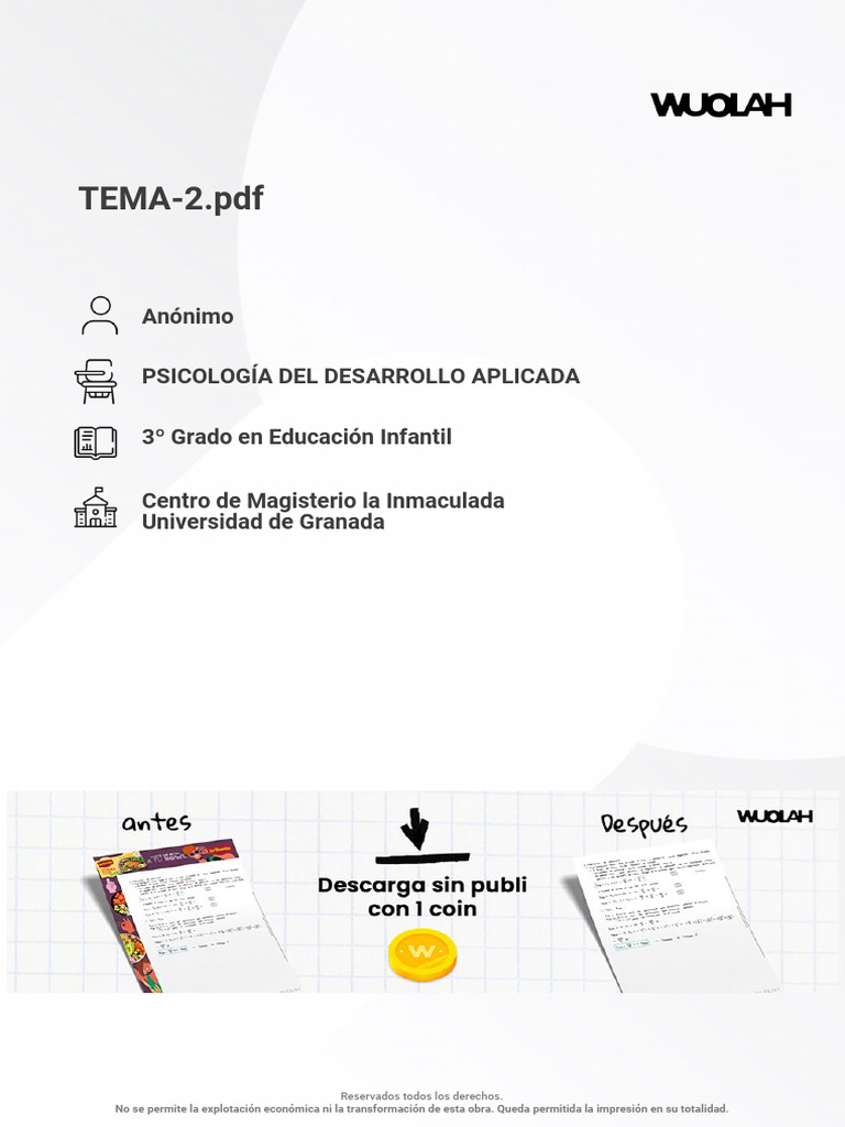 Wuolah APUNTES TEMA-2 | PDF | Abuso infantil | Violencia doméstica
