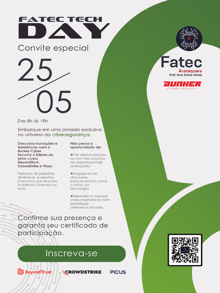 Convite Fatec Tech day-3_compressed | PDF