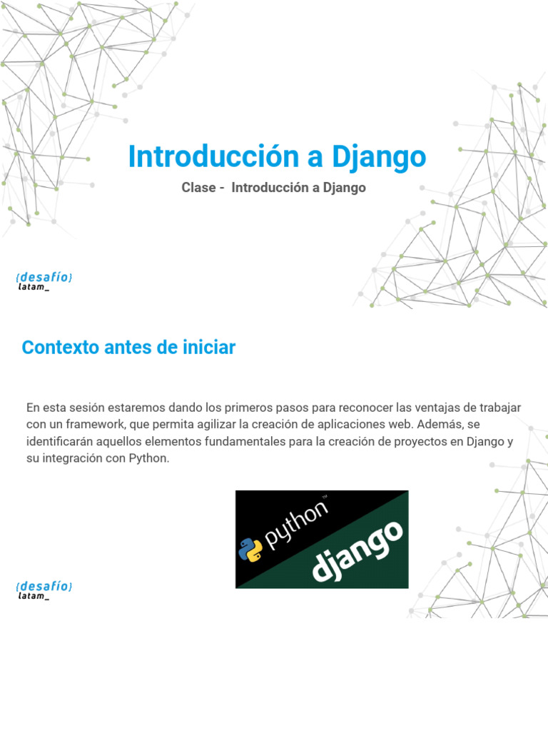 Django para Imprimir | PDF | Python (lenguaje de programación) | Informática