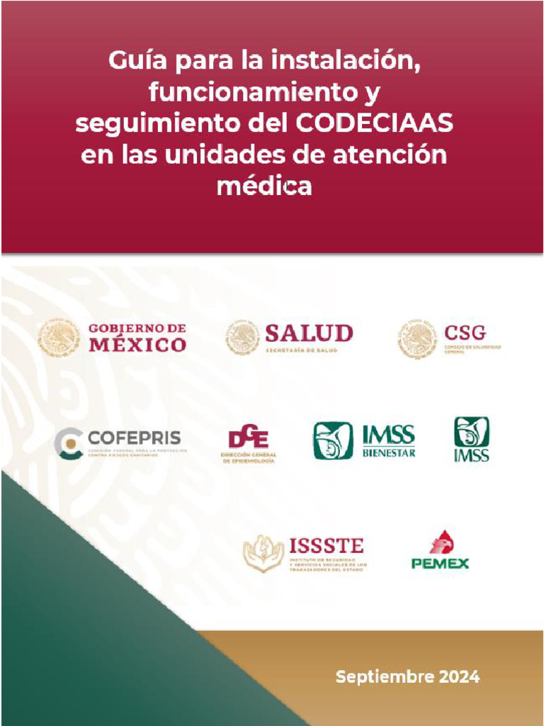 Guía CODECIAAS en Atención Médica | PDF | Hospital | Infección ...