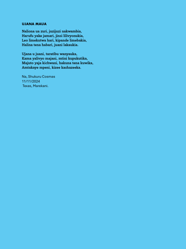UJANA | PDF