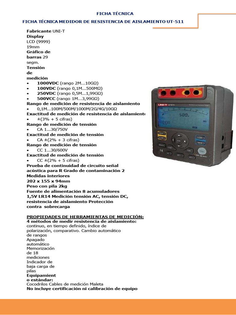 Ficha UT-511 | PDF | Informática