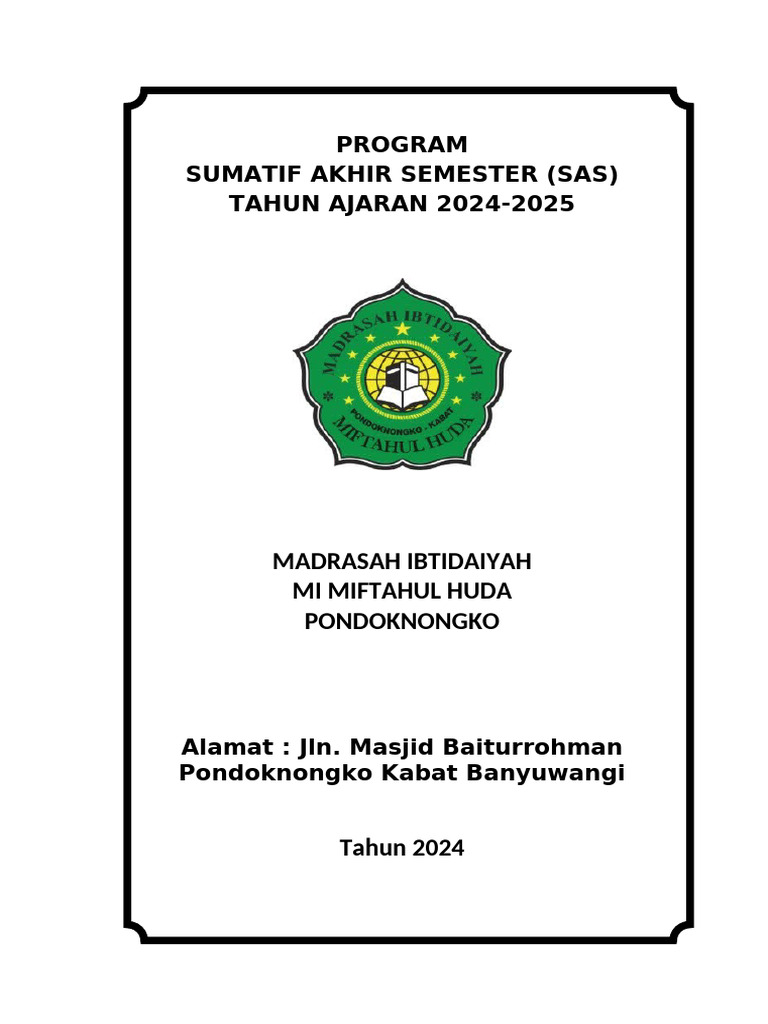 Adm Sas Ganjil 2024 | PDF | Bisnis