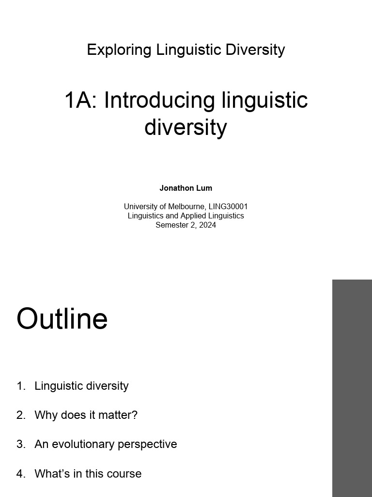 ELD-2024_1-1-Intro | PDF | Linguistics | Semantics