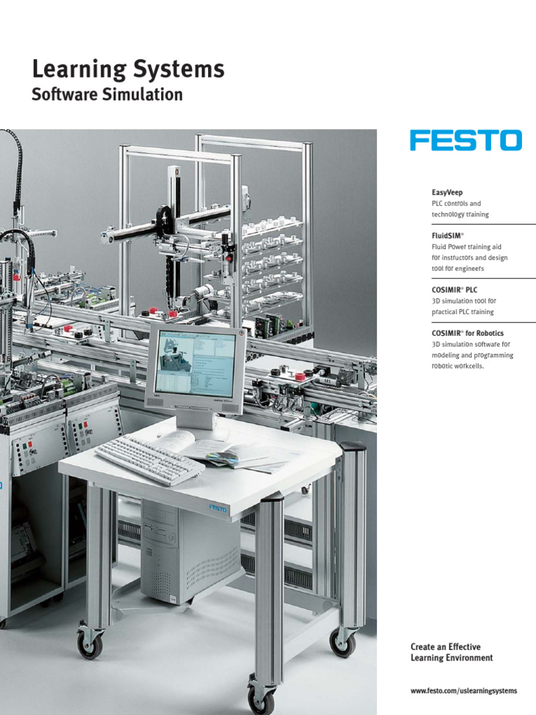 Didactic Software Brochure | PDF | Programmable Logic Controller | Simulation