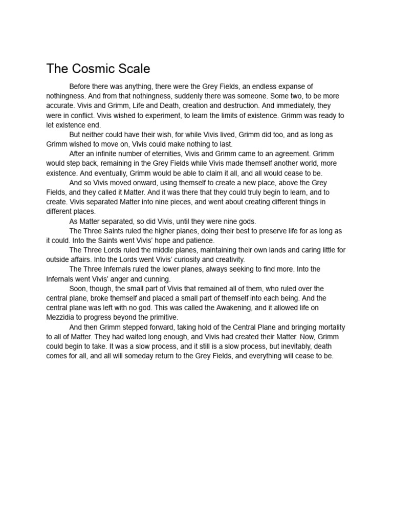 01-The Cosmic Scale | PDF | Young Adult