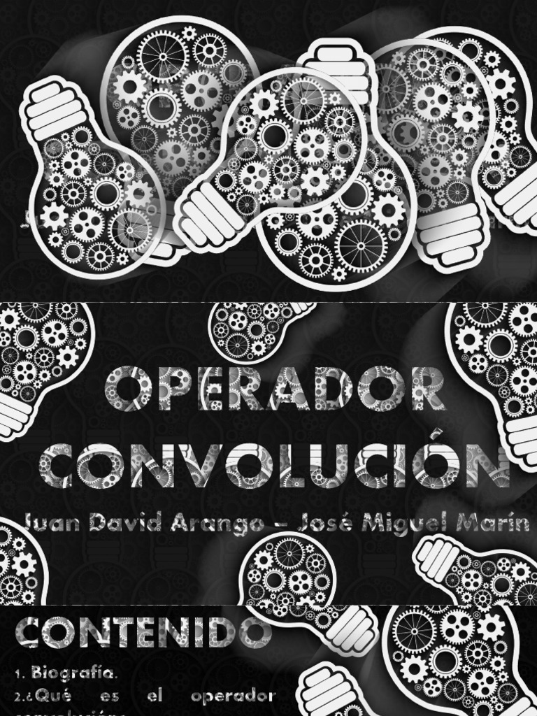 Operador Convolución - 2023 | PDF