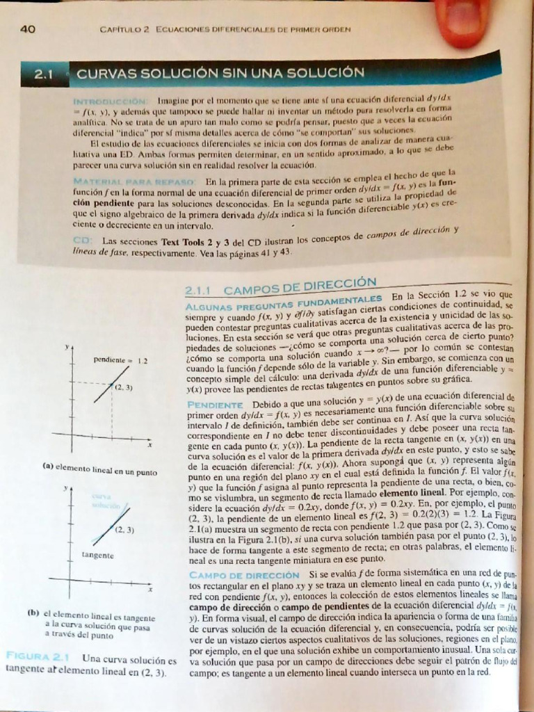 Teoria Edo | PDF | Derivado | Pendiente