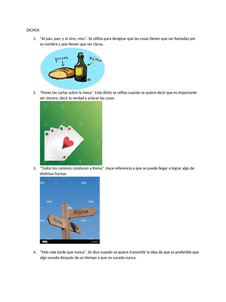 Album de Dichos y Refranes | PDF