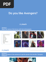 Avengers: Infinity War Script Excerpt | PDF