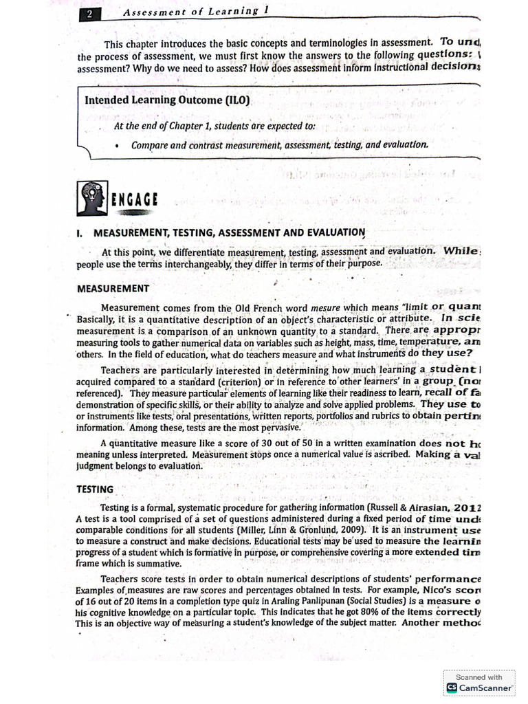 Assessment Reviewer | PDF