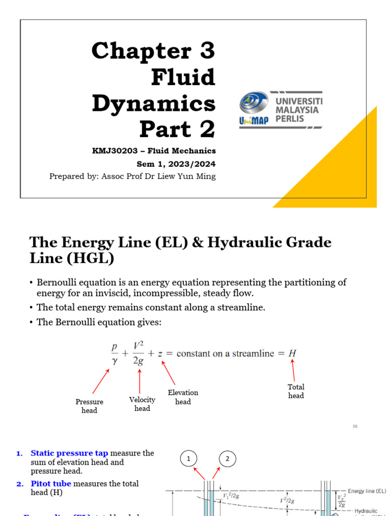 Fluid Dynamics Part 2 | PDF | Pressure | Fluid Dynamics