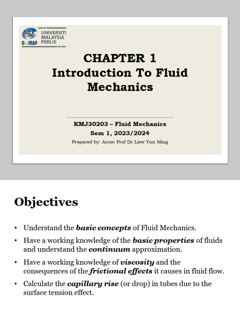 Introduction To Fluid Mechanics 2023 | PDF | Liquids | Viscosity