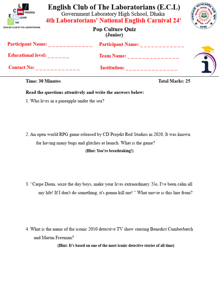 pop culture junior | PDF