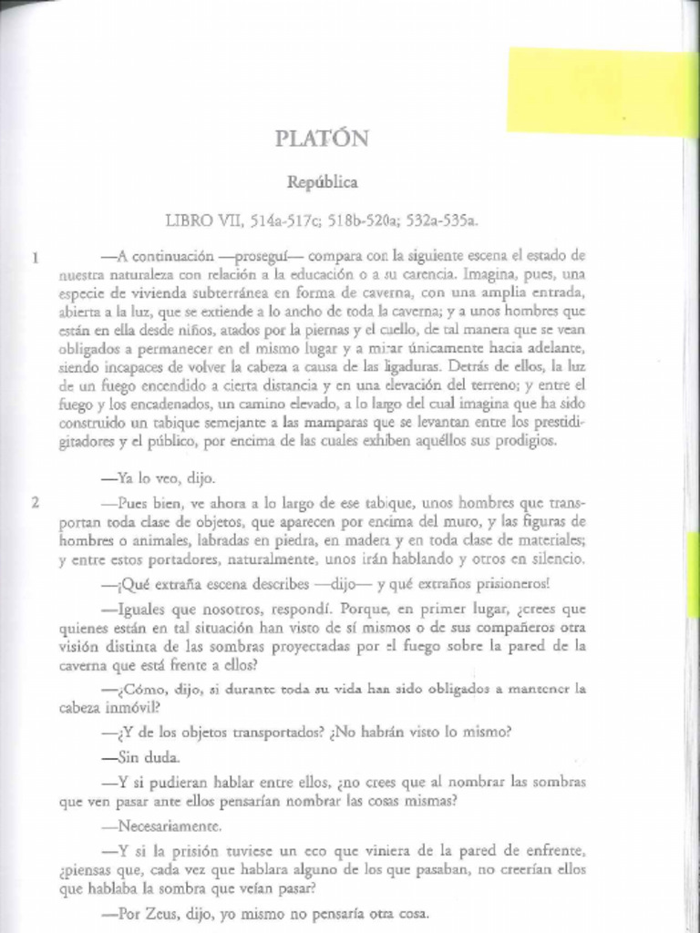 Texto Platón | PDF