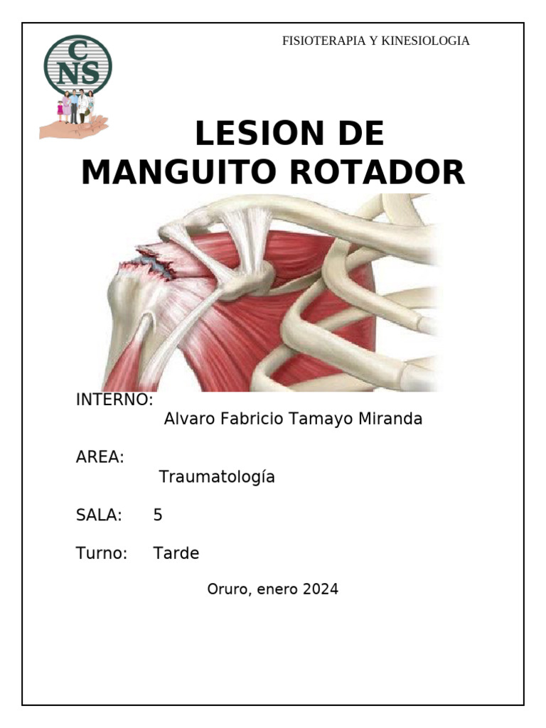 Mangui. Rot. | PDF | Hombro | Anatomía humana