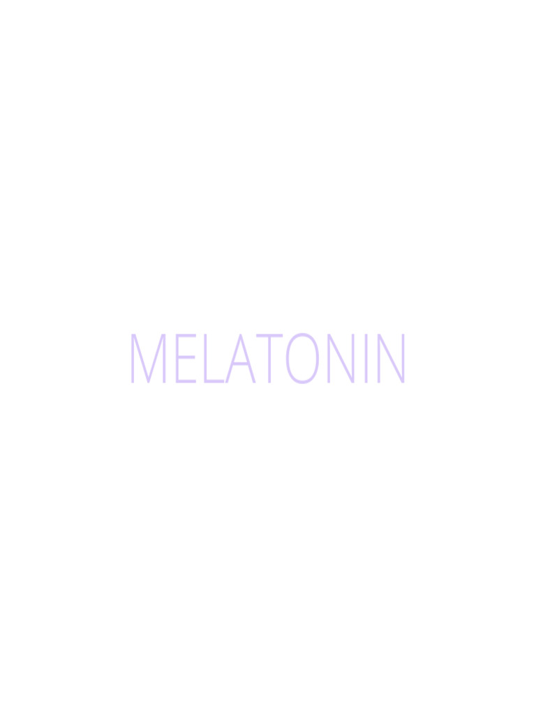 Melatonin PDF | PDF