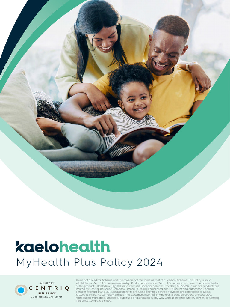 Kaelo Health MyHealth Plus 2024 Policy | PDF | Insurance | Dentistry