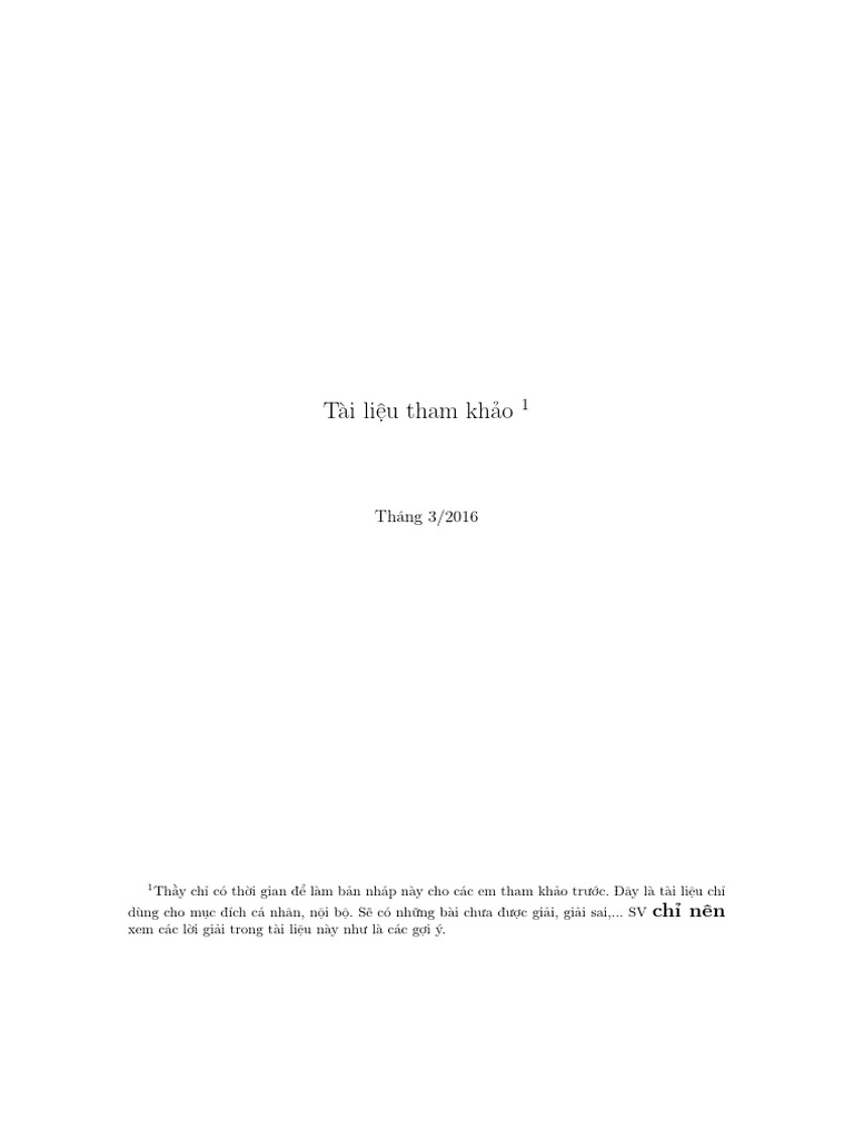 Tailieuthamkhao Ltxs | PDF