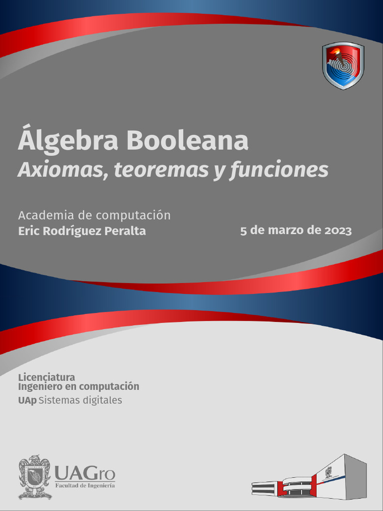 02 Álgebra Booleana | PDF | Álgebra de Boole | Enseñanza de matemática