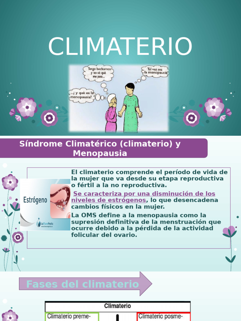 Climaterio y Menopausia | PDF | Menopausia | Ginecología