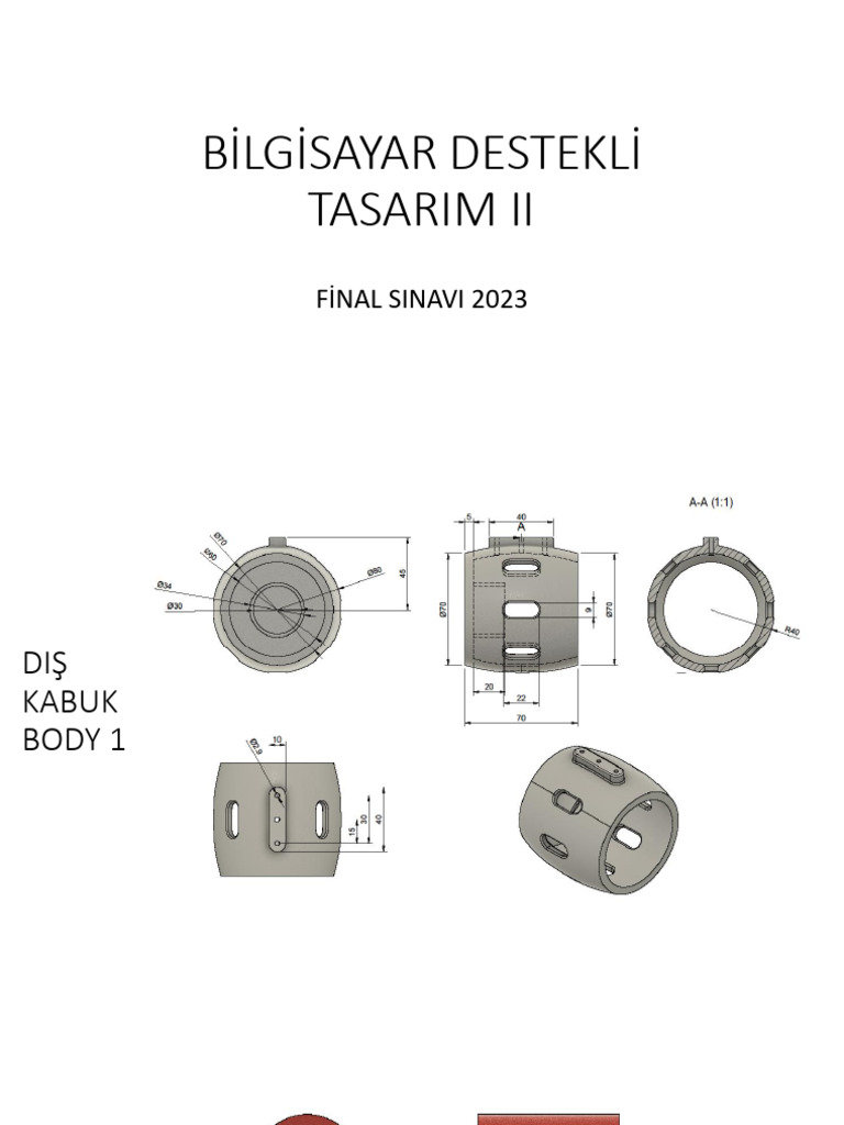 Bi̇lgi̇sayar Destekli̇ Tasarim Ii | PDF