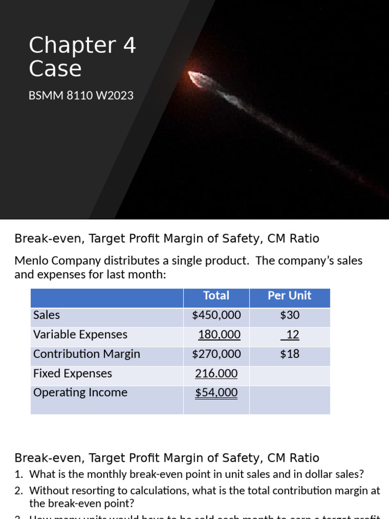 case4 question solution | PDF | Financial Accounting | Business Economics
