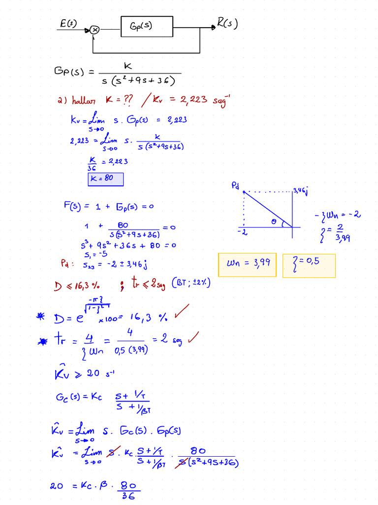 Control System Transfer Functions | PDF