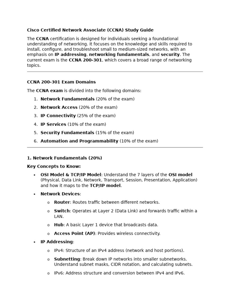 Cisco Certified Network Associate | PDF | Computer Network | Cisco Certifications